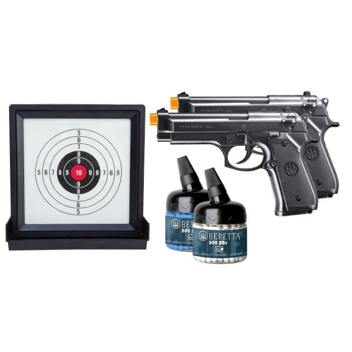 Beretta M92 Spring Pistol Target Kit – Airsoft Supply USA